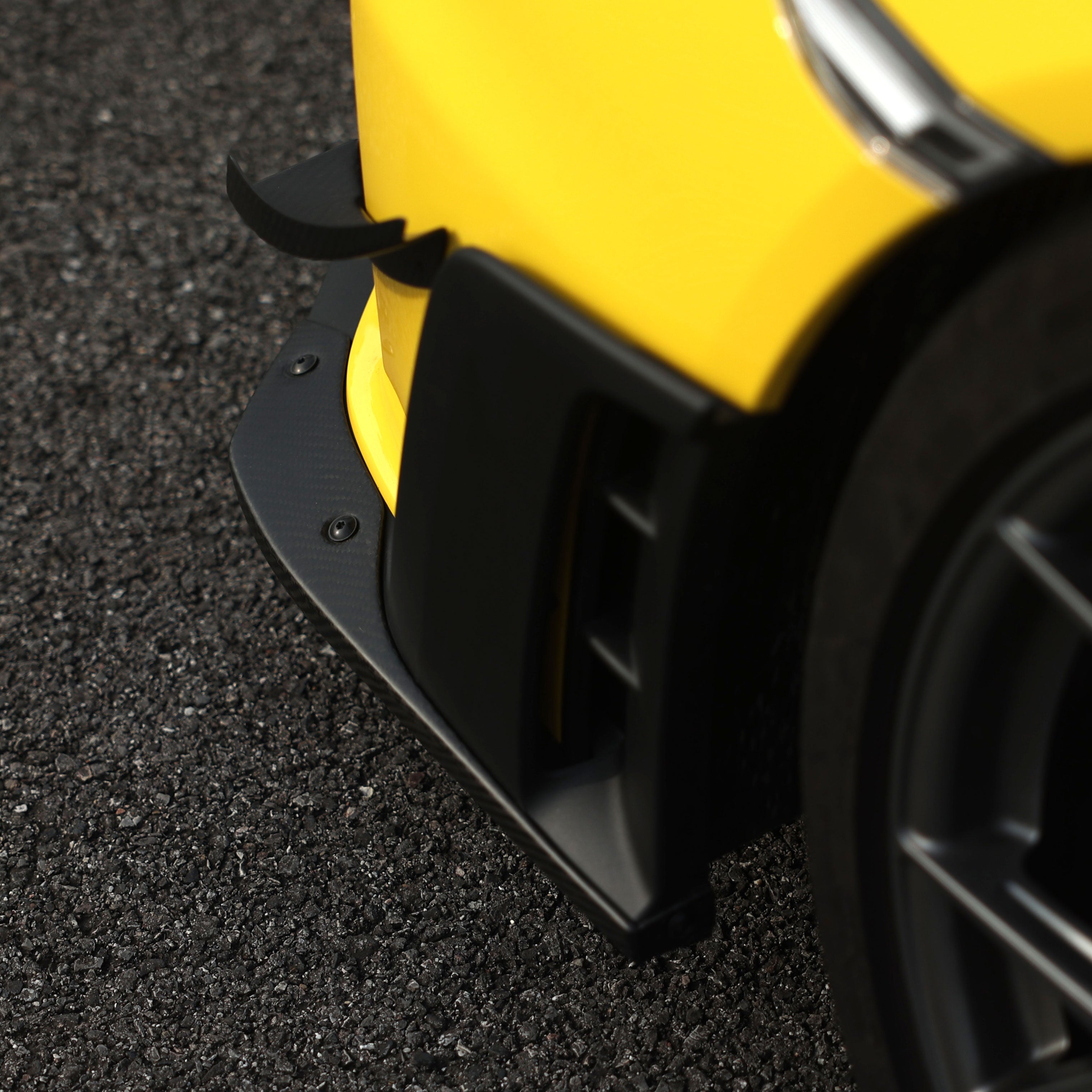 Sr Dry Carbon Fiber Lower Side Spoiler [Porsche 718 Cayman GT4 RS/Club ...